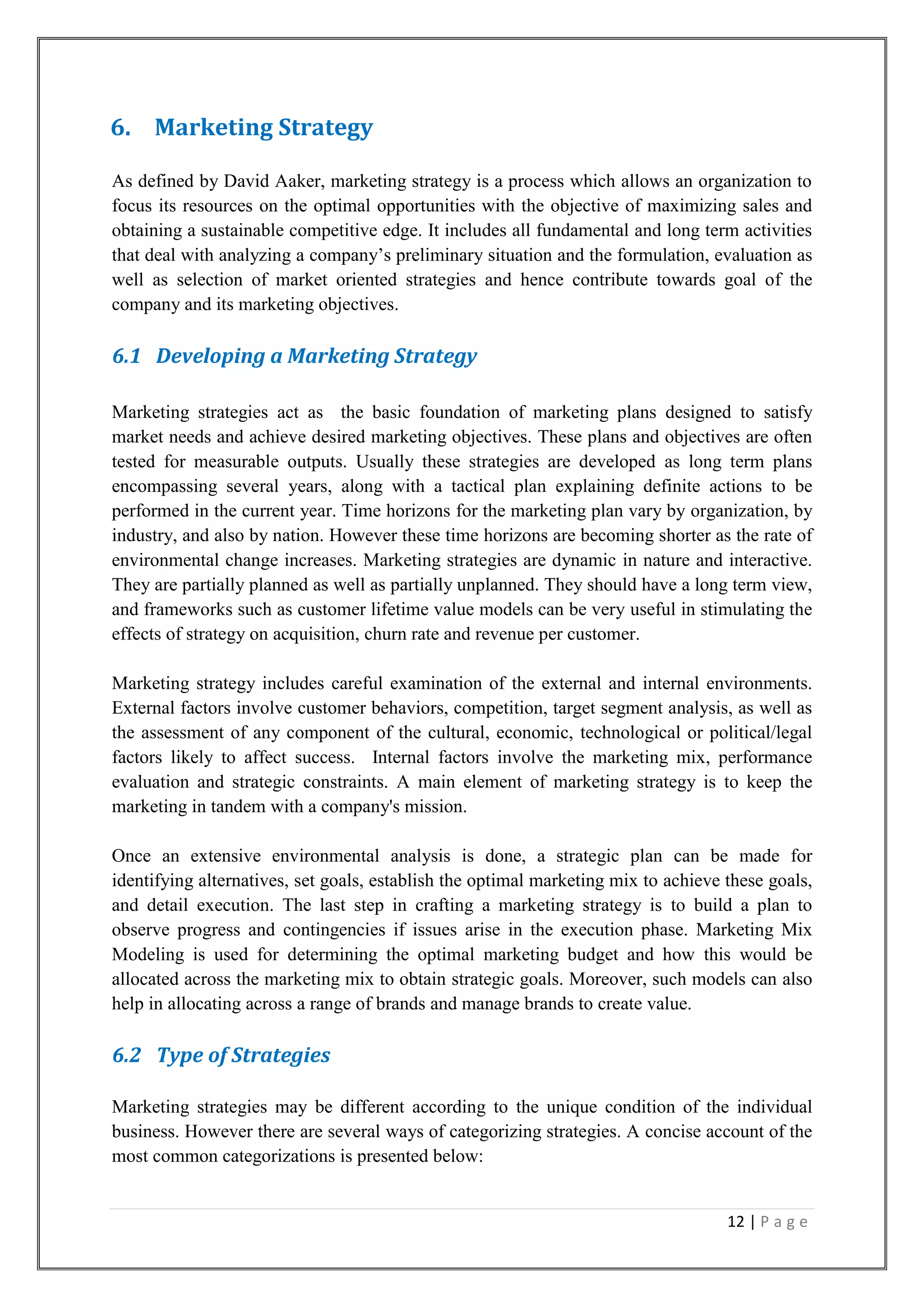 Marketing Strategy - Daurala Sugar Works | DOCX