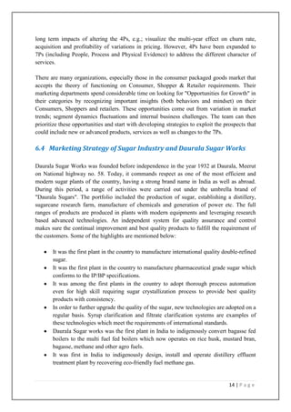 Marketing Strategy - Daurala Sugar Works | DOCX