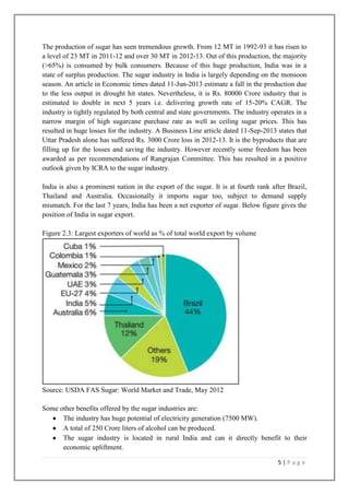Marketing Strategy - Daurala Sugar Works | DOCX