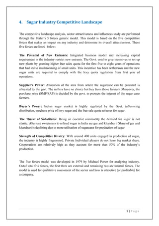 Marketing Strategy - Daurala Sugar Works | DOCX