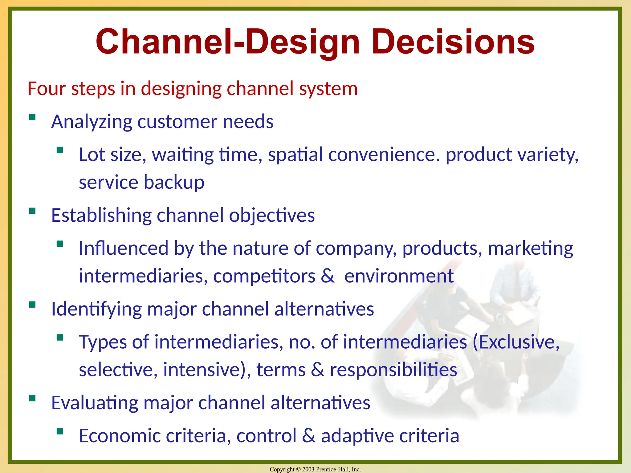 Deigning & Managing Integrated Marketing Channels | PPTX | Advertising ...