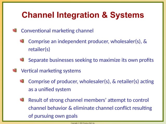Deigning & Managing Integrated Marketing Channels | PPTX | Advertising ...