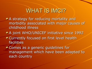 IMCI | PPT