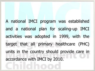 Imci | PPT