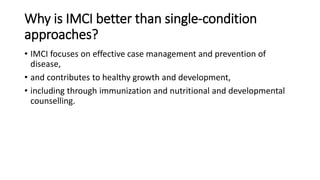 IMCI.pptx on child health in clinical medicine | PPT