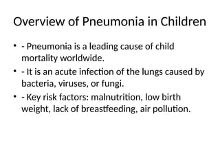 IMCI_Classification_ Intergrated management of child | PPTX