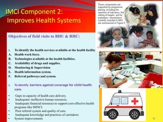 Imci components by dr najeeb memon | PPT