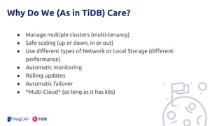 Introducing TiDB Operator | PPT