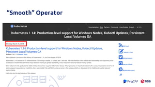 Introducing TiDB Operator | PPT