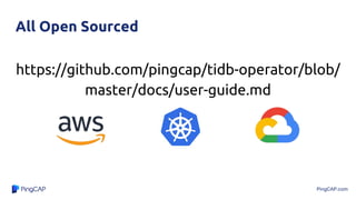 Introducing TiDB Operator | PPT