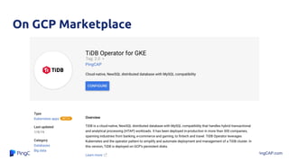 Introducing TiDB Operator | PPT