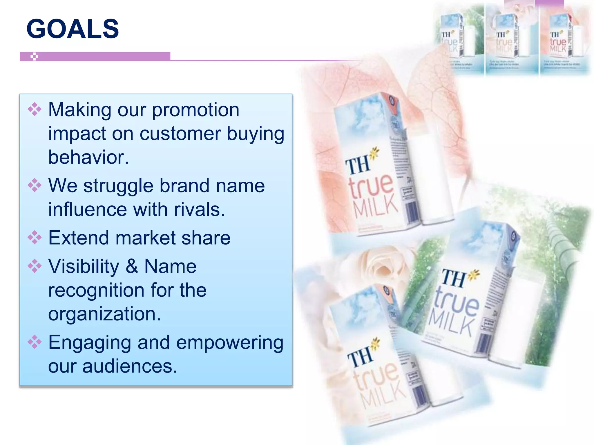 Integrated Marketing Plan for TH True Milk | PPTX