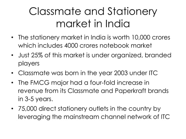 ITC Classmate - IMC project | PPTX