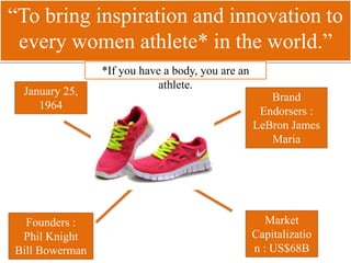 Nike She Runs The Night campaign | PPTX