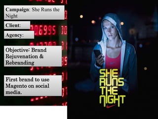 Nike She Runs The Night campaign | PPTX