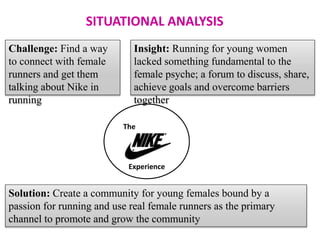 Nike She Runs The Night campaign | PPTX