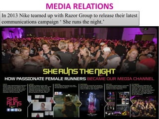 Nike She Runs The Night campaign | PPTX