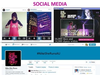 Nike She Runs The Night campaign | PPTX