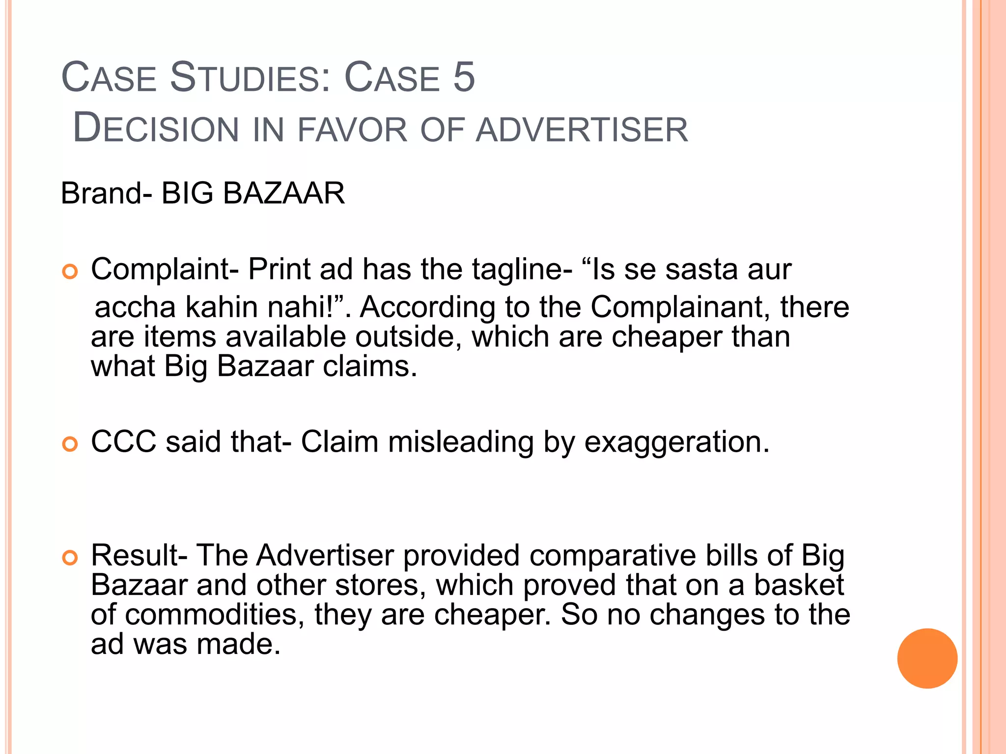 Regulations in Advertising | PPTX