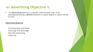 Imc presentation advertising objectives | PPT
