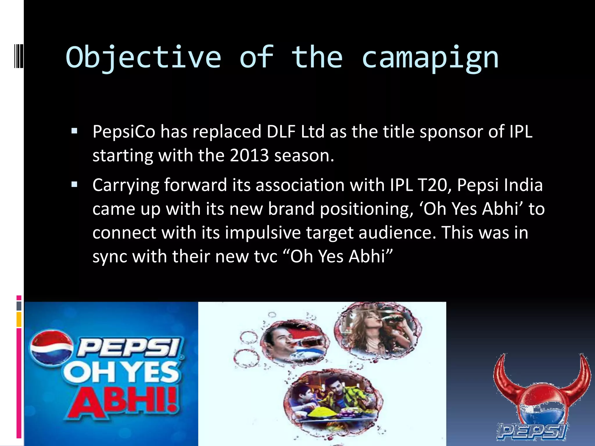 Pepsi IMC Campaign on Brand Equity | PDF