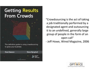 Cowdsourcing Management Consulting Talent? | PPTX | Management ...