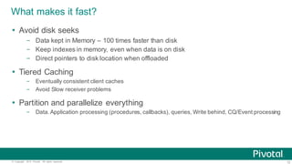 Building Scalable Applications using Pivotal Gemfire/Apache Geode | PPT