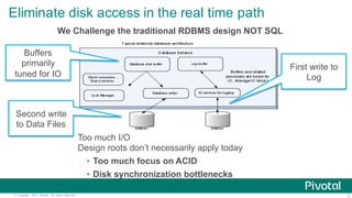 Building Scalable Applications using Pivotal Gemfire/Apache Geode | PPT
