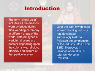 Imc report on new brand of bridal wear | PPTX
