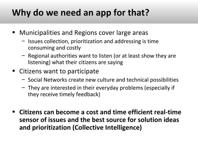 Improve My City: App for Citizens Reporting Issues in Municipalities ...