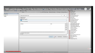 Convert IMD grided data to ascii file format using Arc-Map.. | PPTX | Geography | Science