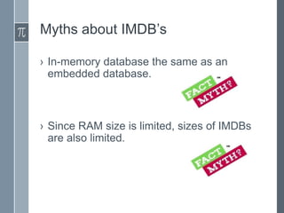 In-Memory DataBase | PPTX