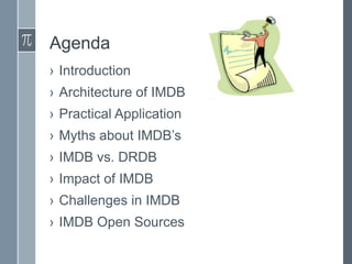 In-Memory DataBase | PPTX