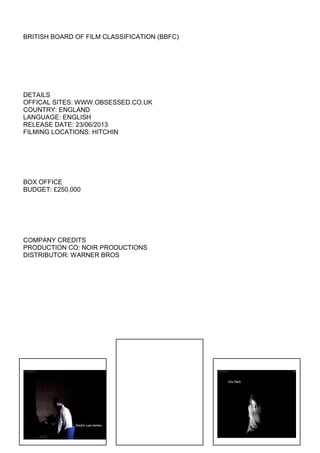 Imdb blank template | DOC