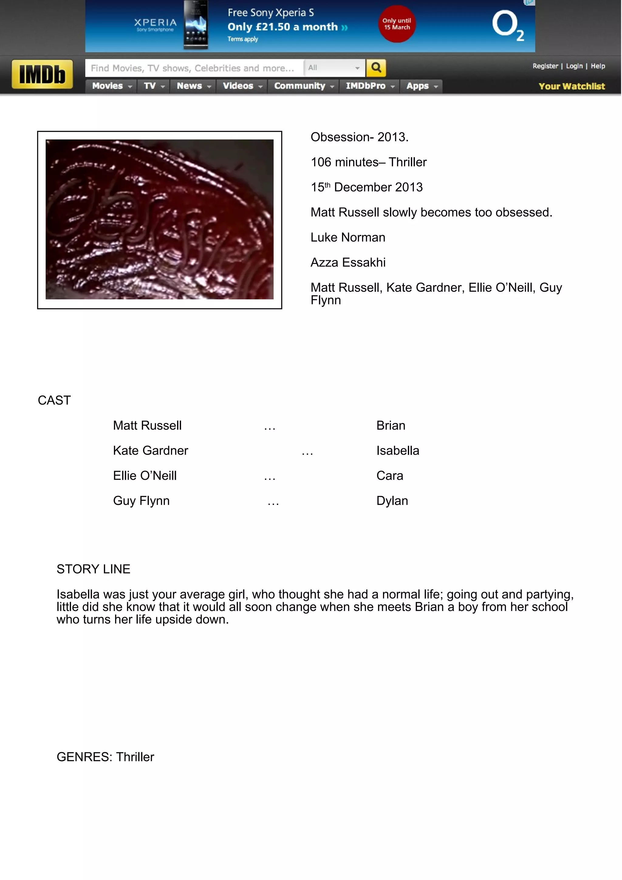 Imdb blank template[1] | DOC
