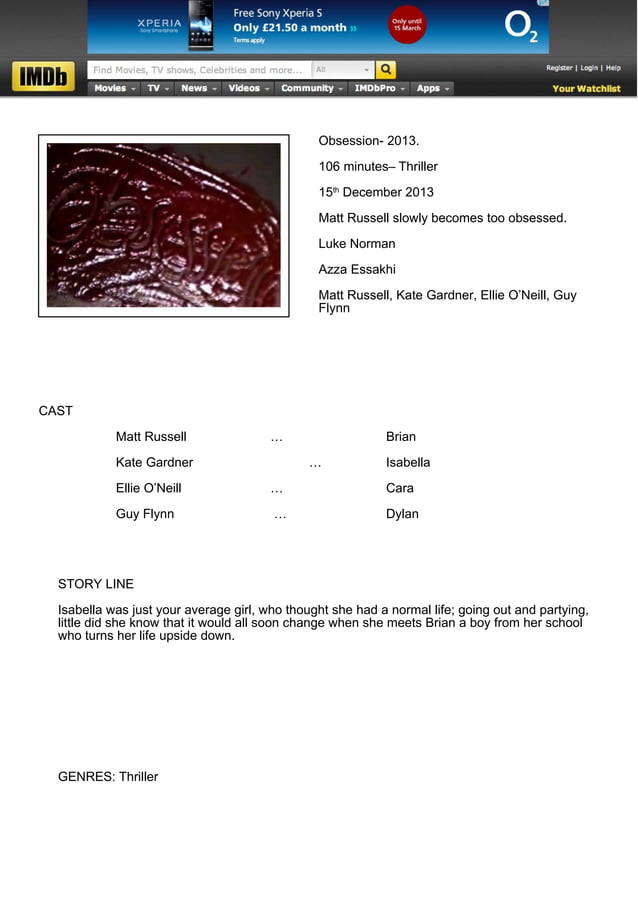 Imdb blank template[1] | DOC