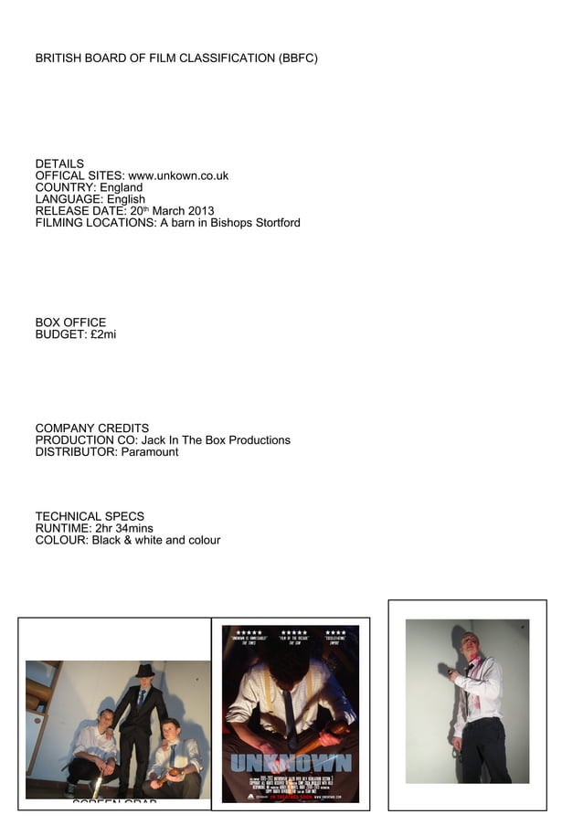 Imdb blank template jack | PDF