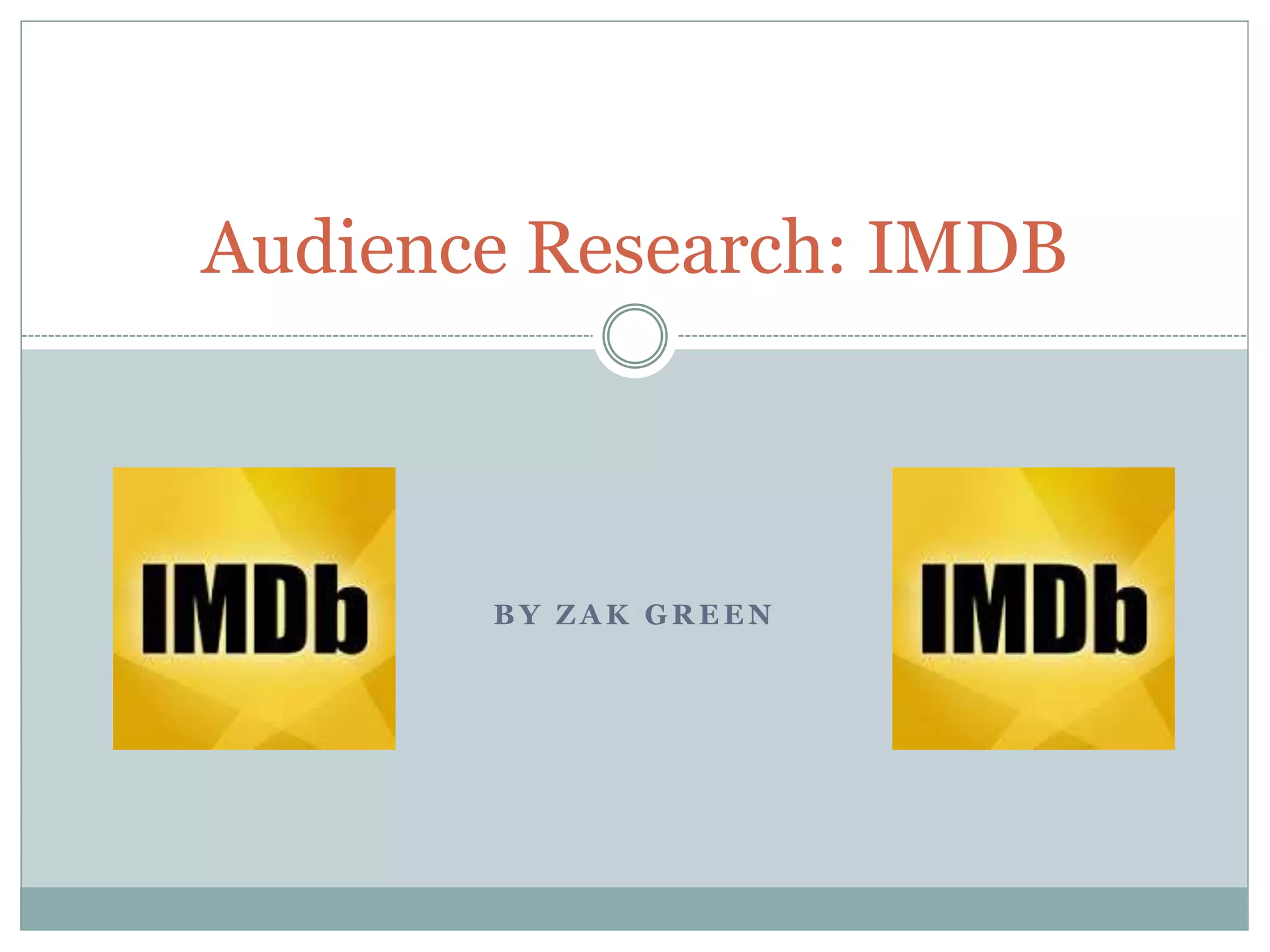 Imdb research | PPTX | Movies | Entertainment