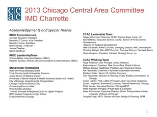 Advancing Illinois Medical District Opportunities | PDF