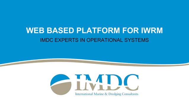 IMDC´s Web Based DSS for IWRM | PPT