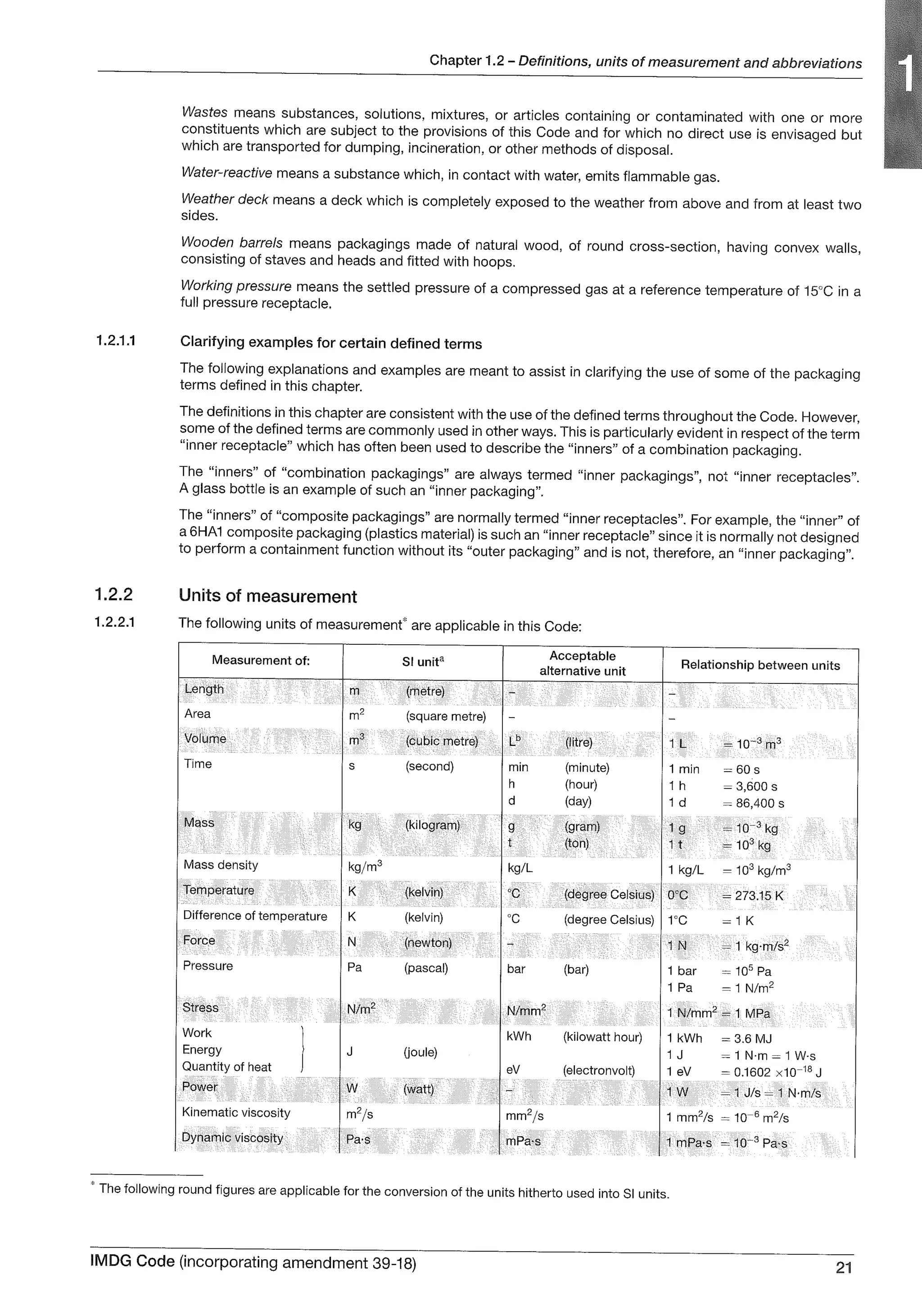 International Maritime Dangerous Goods (IMDG code) | PDF