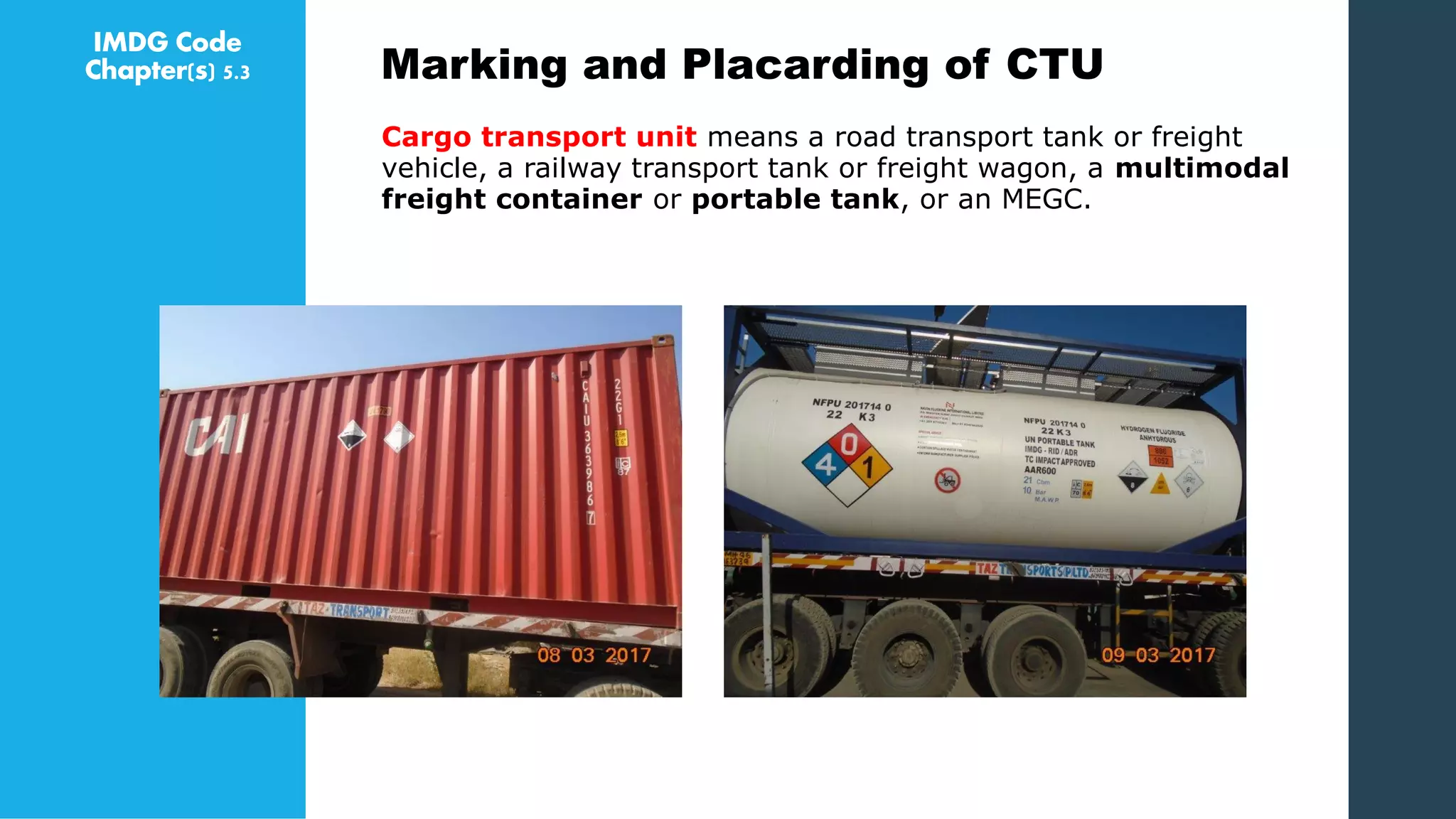 IMDG CODE Consignment Procedure | PDF