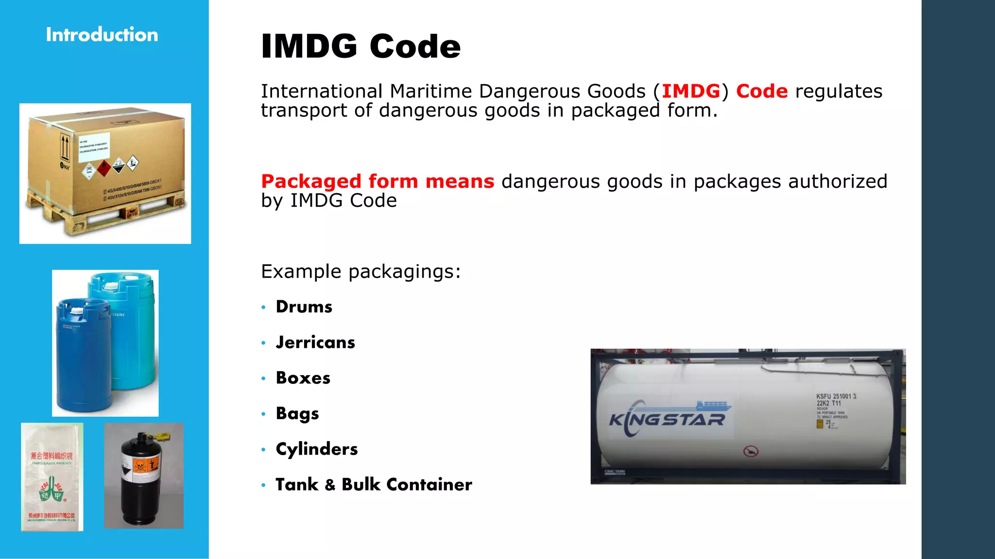 IMDG CODE Consignment Procedure | PDF