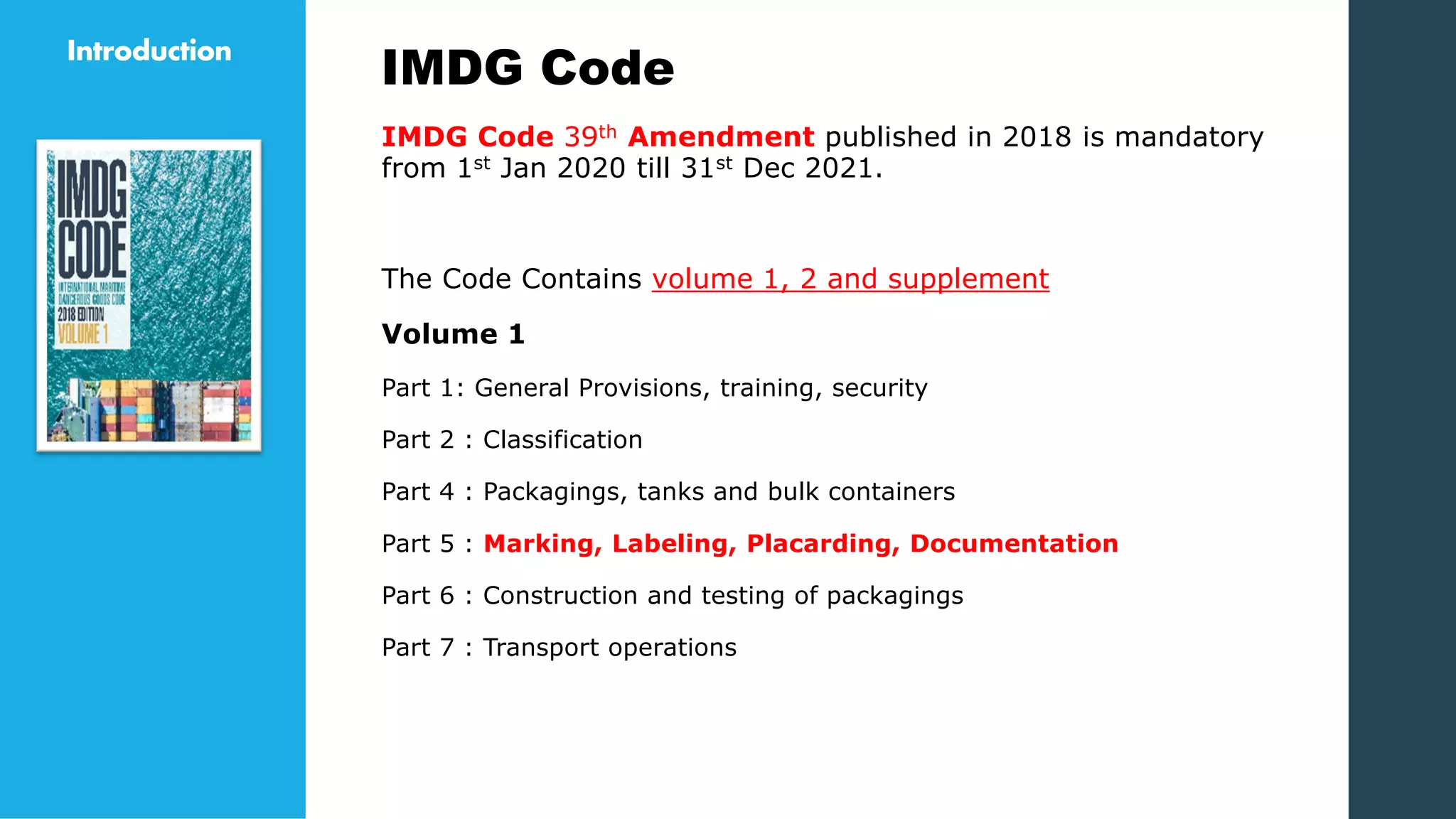 IMDG CODE Consignment Procedure | PDF