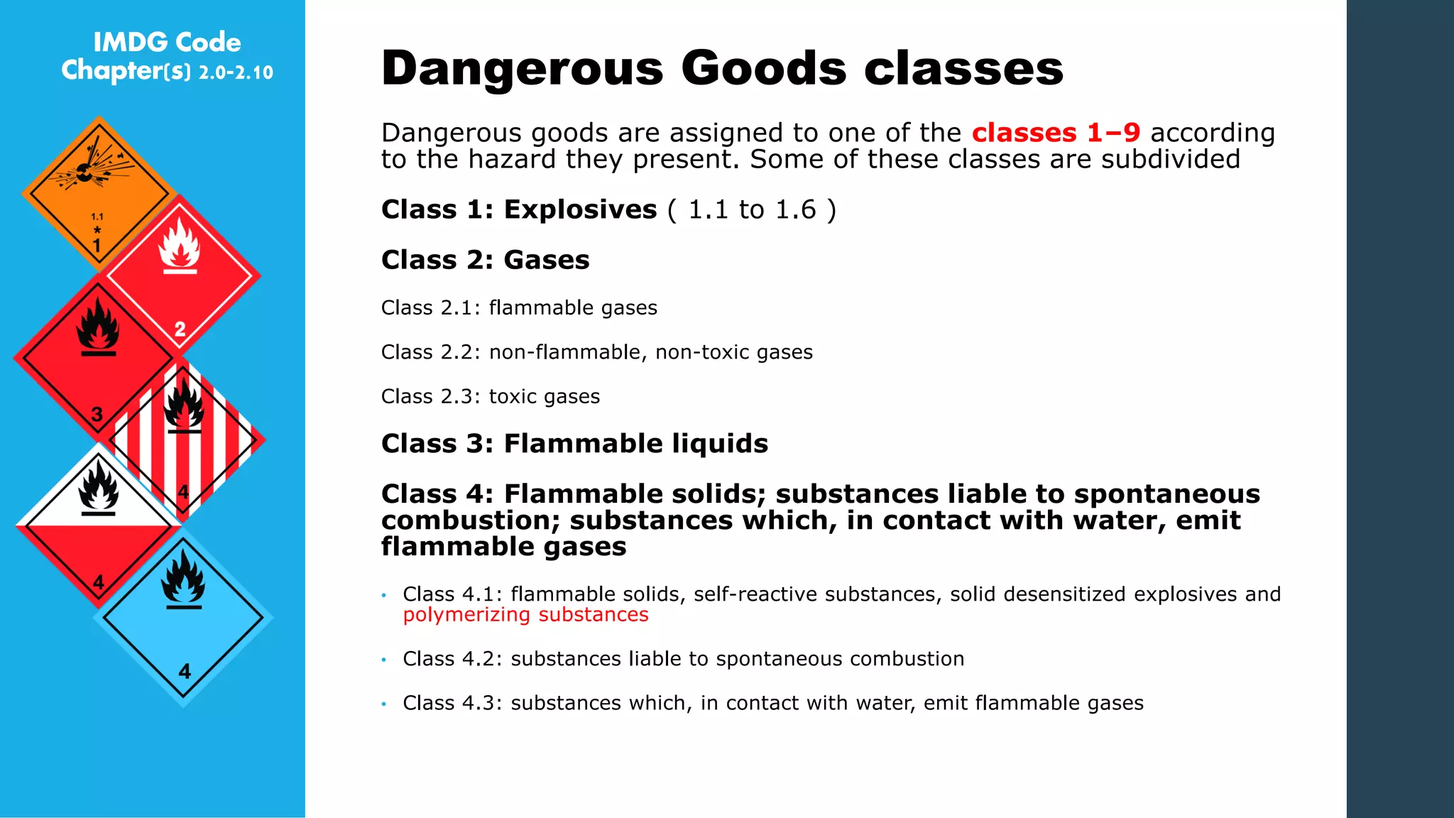 IMDG CODE Consignment Procedure | PDF