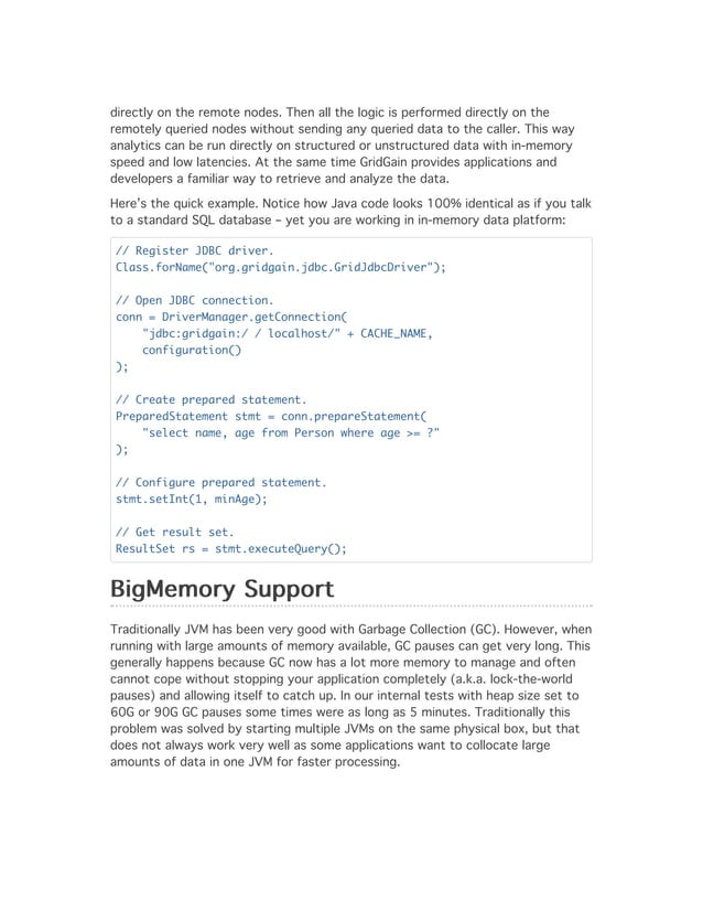 In-Memory Data Grids: Explained... | PDF