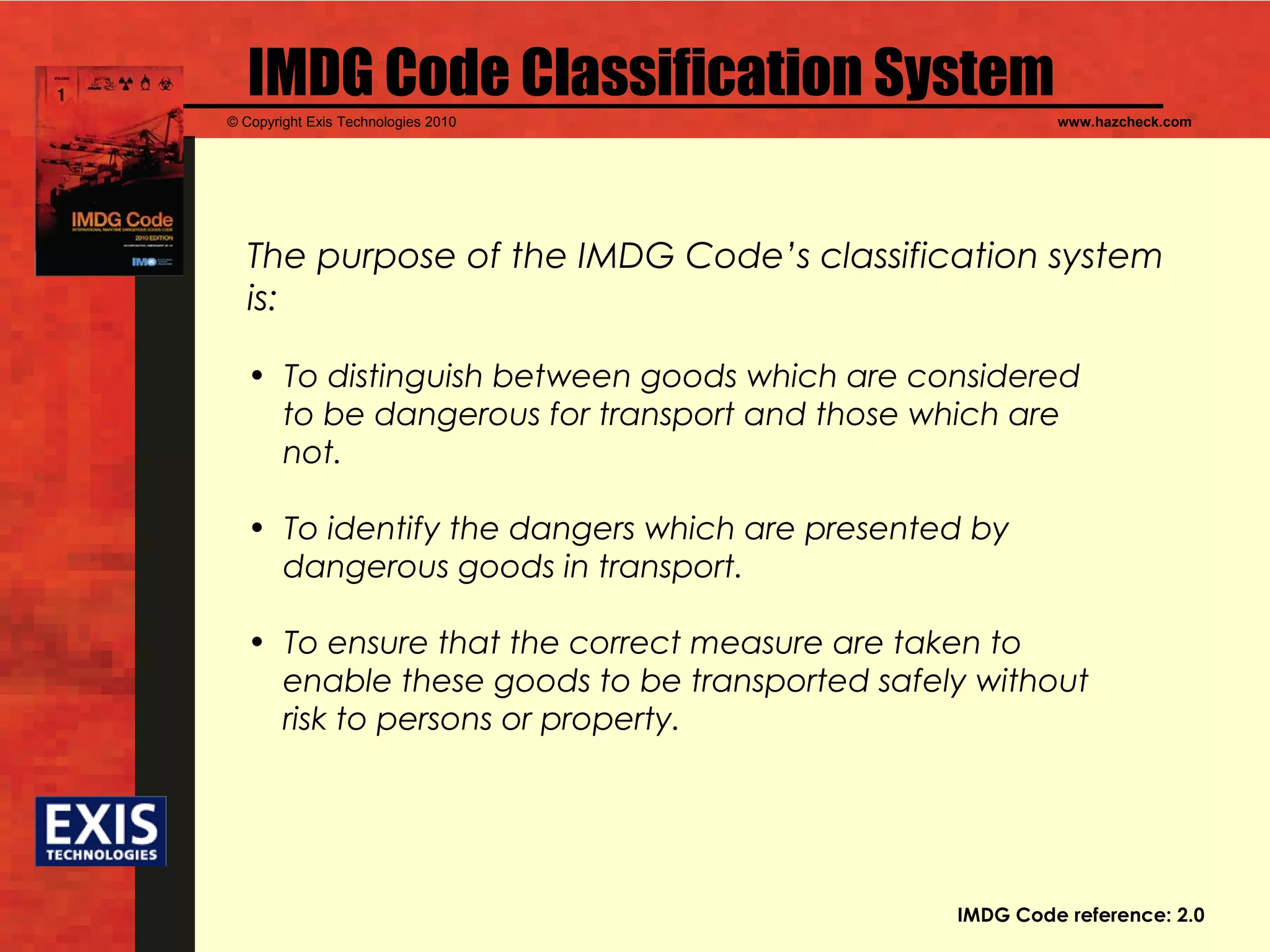 İMDG CODES | PPT