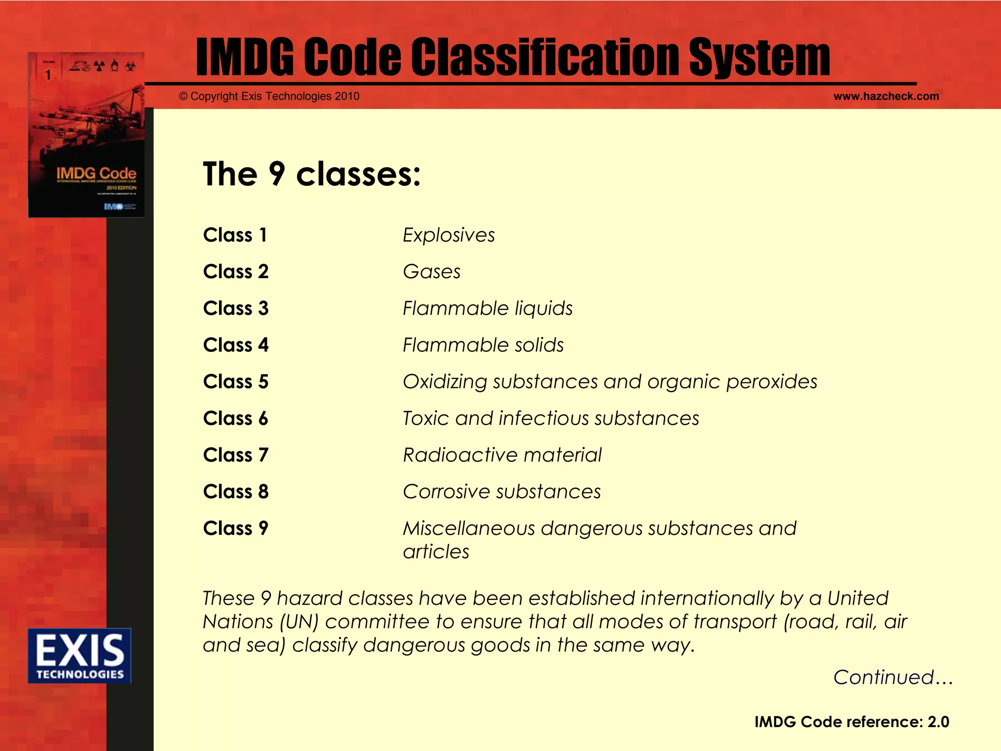 İMDG CODES | PPT