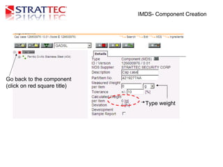 Imds Comp Creation | PPT