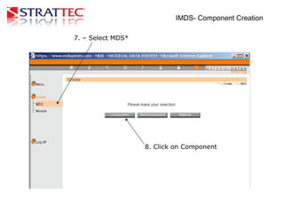 Imds Comp Creation | PPT